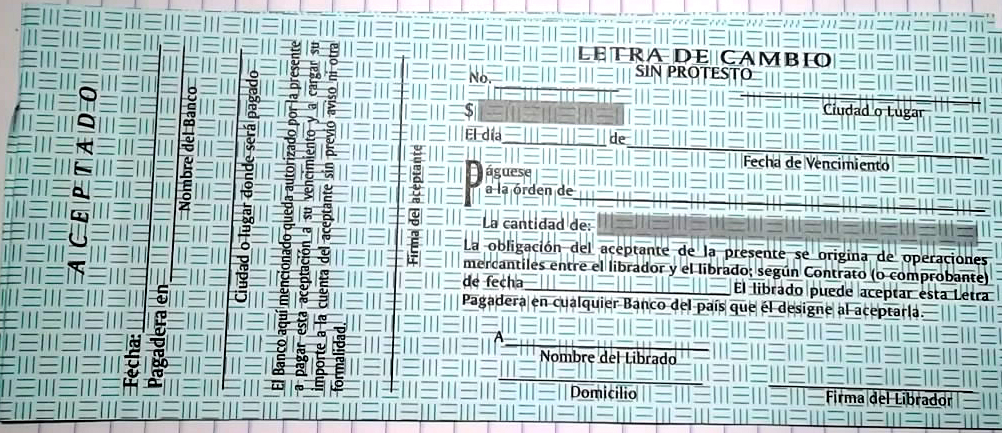 Acorde Jurídico: ¿Cómo se hace una letra de cambio?