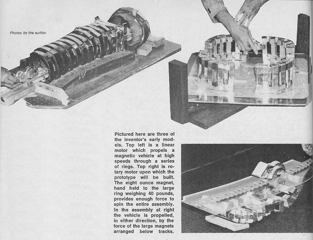 Perpetual Motion in the 21st Century: The Howard Johnson Magnet Motor