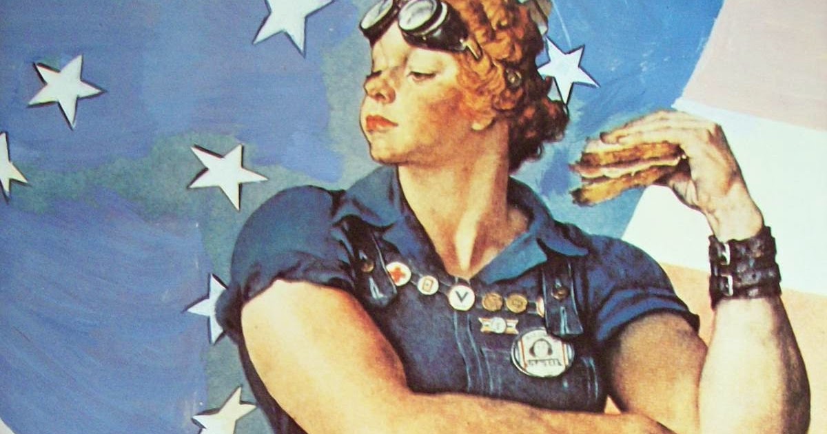 Rosie the Riveter model has died | Retro Goddesses