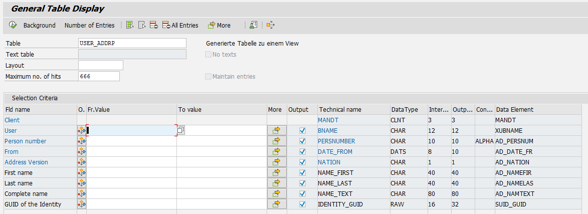 SAP Retail Tips and Interesting Finds: Display First name and Last name ...
