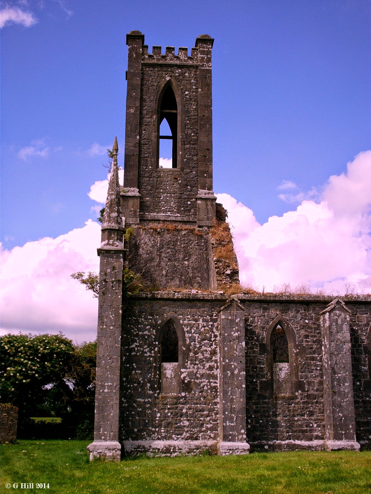 Ireland In Ruins: Ballinafagh Churches Co Kildare