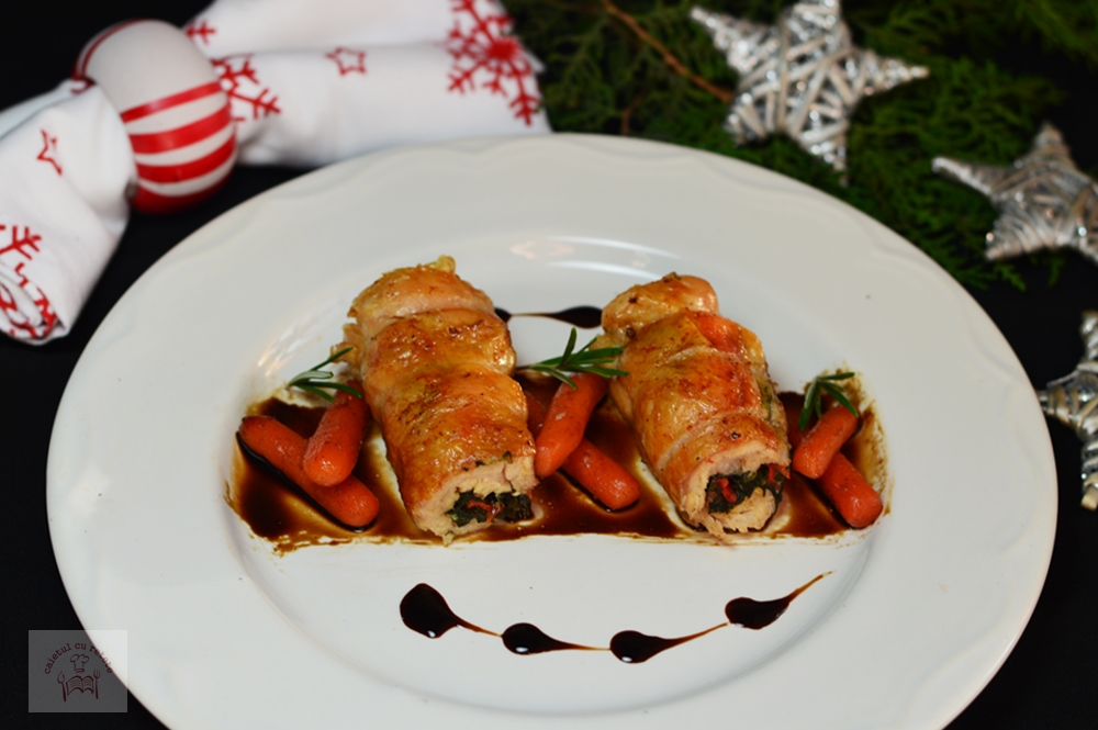 Rulada din pulpe de pui - CAIETUL CU RETETE