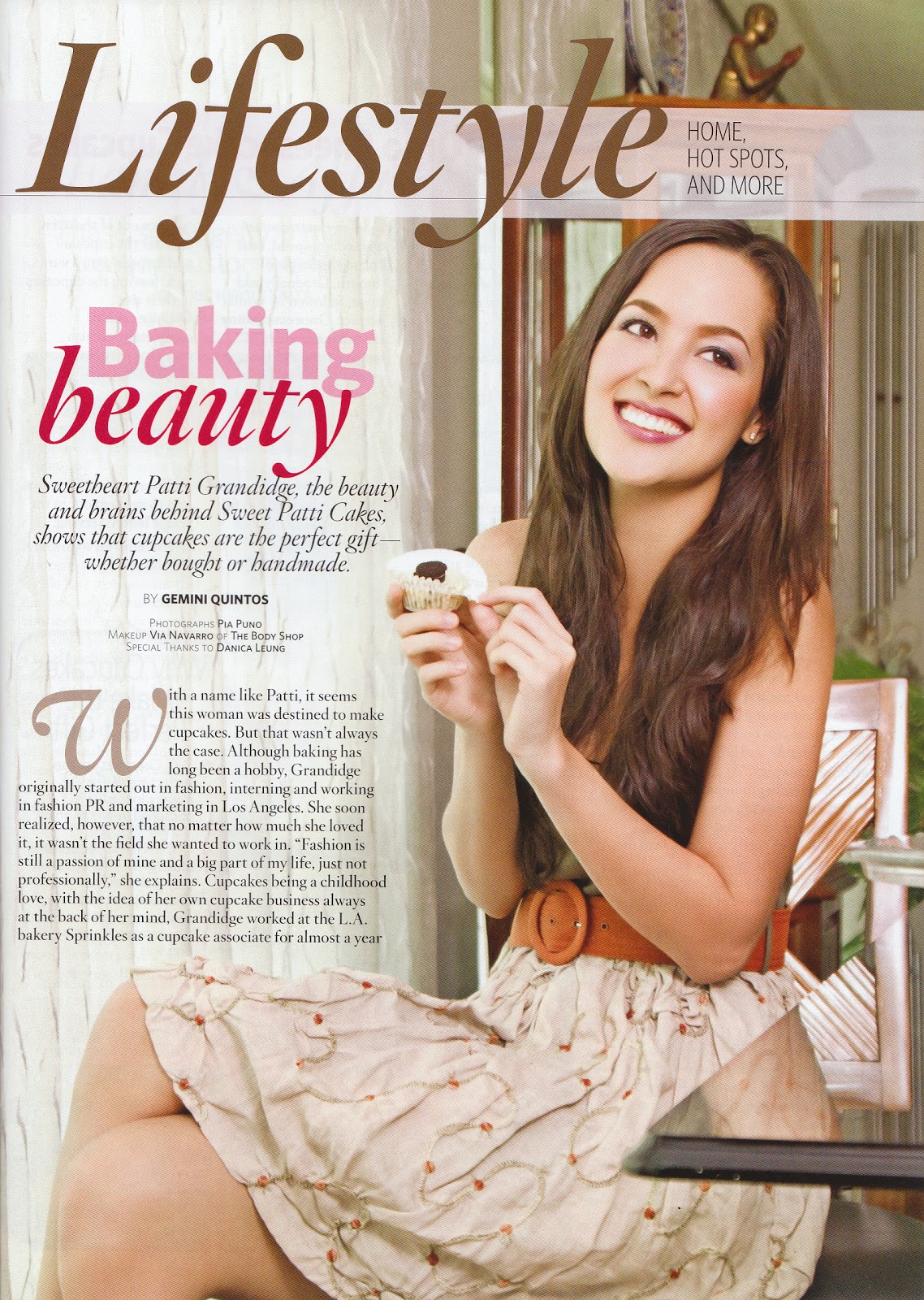 W Updates: Patti Grandidge for Maven Magazine