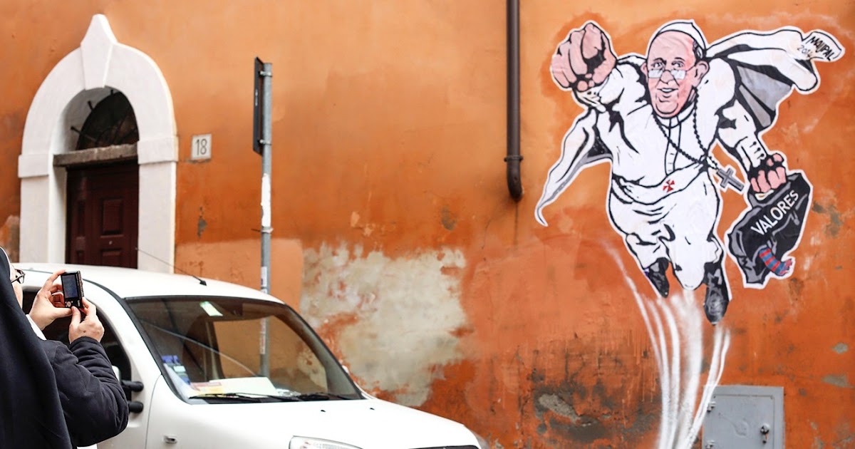 "Superman-Pope" now as official T-shirt