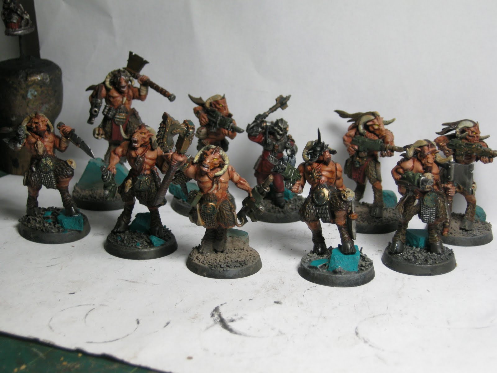 Heresy Workshop: Blood Pact Penal Legion Beastmen