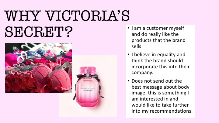 VICTORIA'S SECRET PRESENTATION