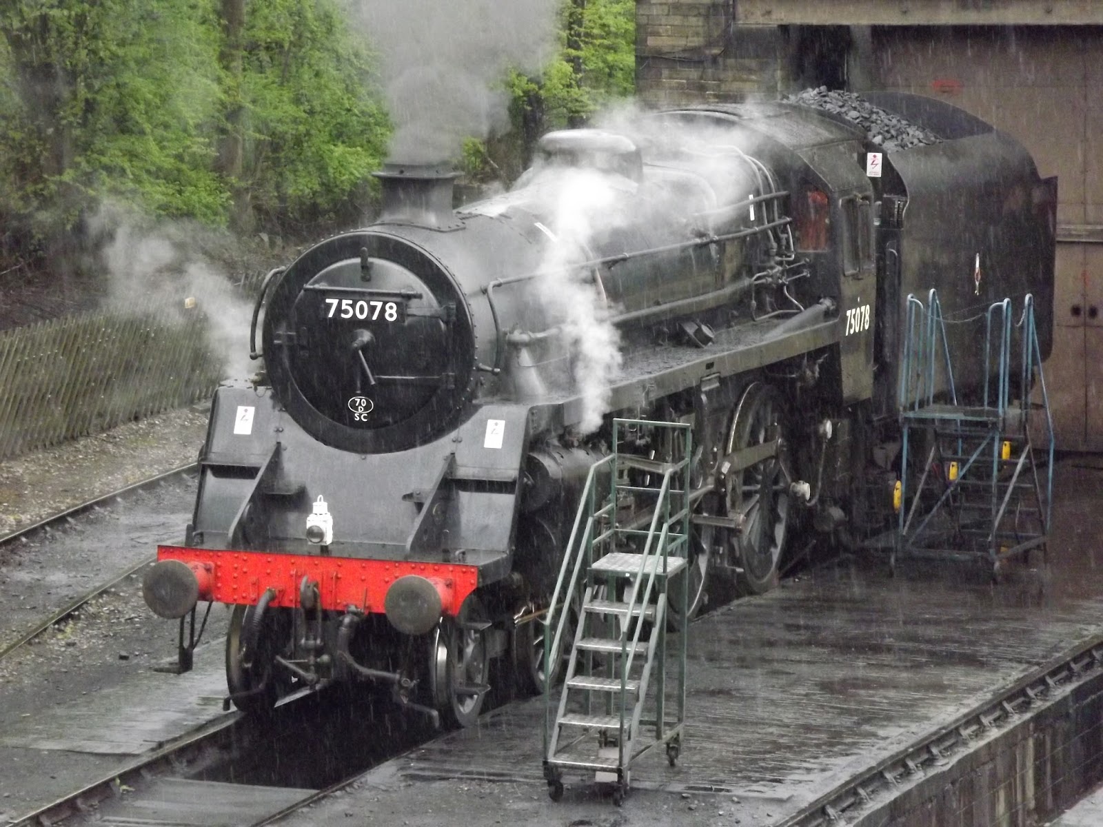 Steam Memories: R A Riddles standard class 4 75078