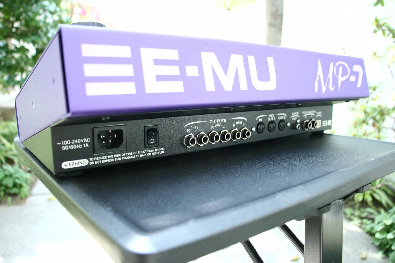 MATRIXSYNTH: EMU MP7 Command Station 128-Voice Synth / Multitrack Sequencer