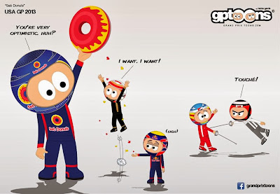 Continental Circus: Formula 1 em Cartoons - Austin (Grand Prix Toons)