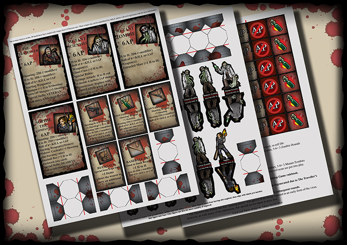 DARKMOOK MINIATURES: SURVIVAL HORROR SET 10: THE TRAVELER