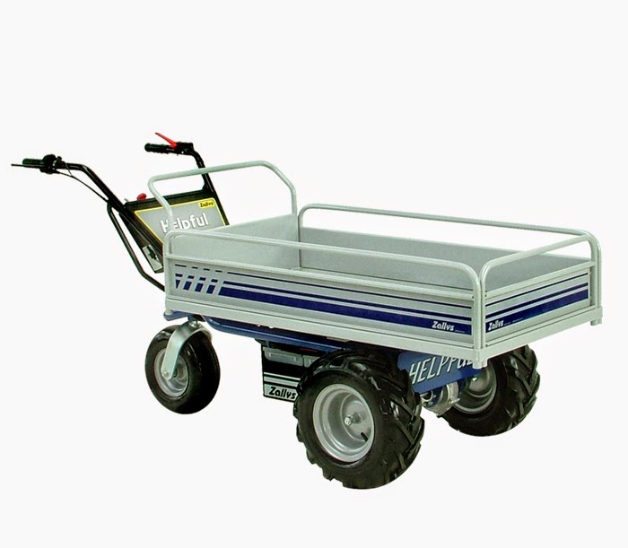 Electric flatbed carts Zallys made in Italy: May 2015
