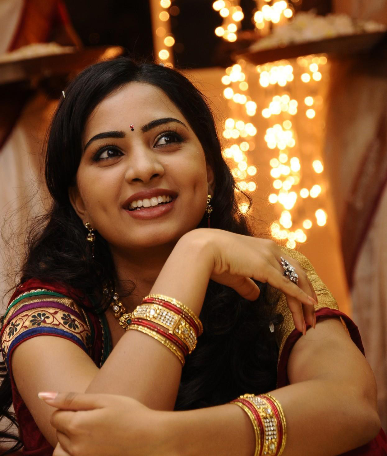 Actress Srushti Dange: Srushti Dange in Megha Movie Stills and Press ...