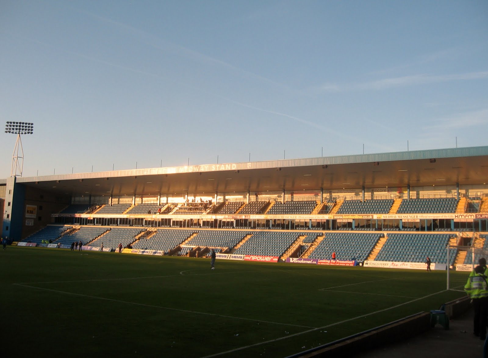 Heed Hopper: My Matchday - 300 Priestfield Stadium