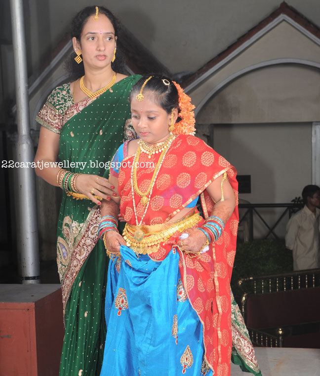 Jewellery at Krishnam Raju Daughters Parikini Function - Jewellery Designs