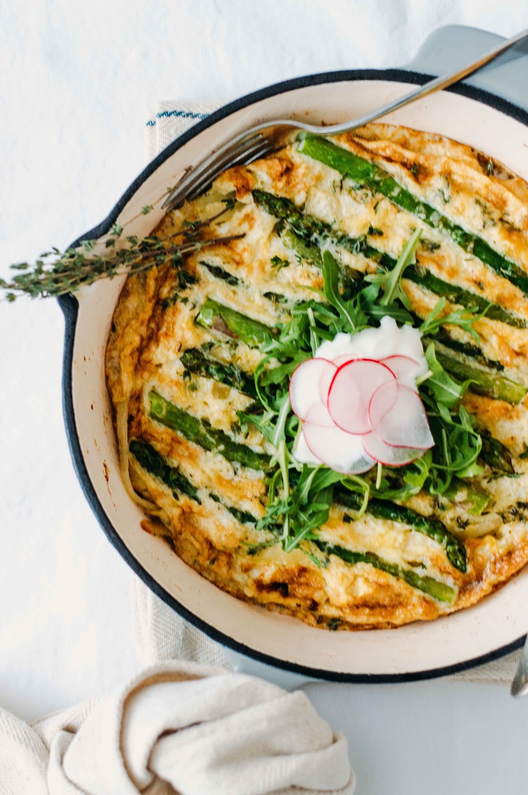 Asparagus Frittata - Andrajos | Recipes, Food Styling and Photography