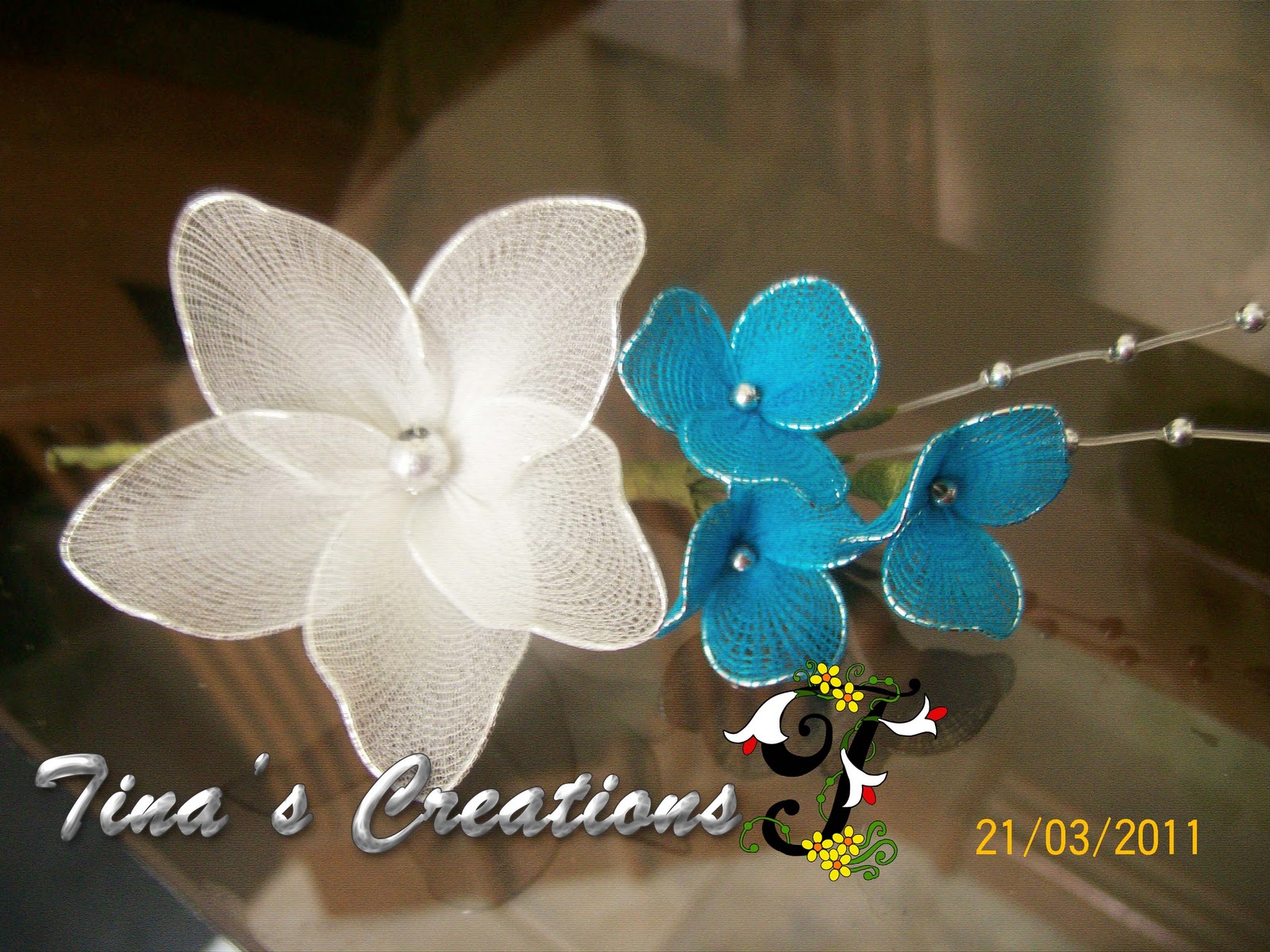 Tinas Creations: Stocking flower Arrangements
