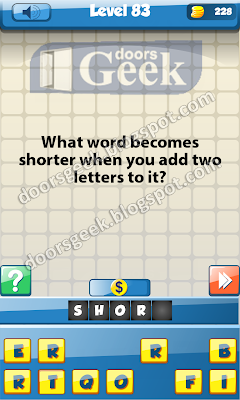 Little Riddles – Brain Teaser Level 83 ~ Doors Geek