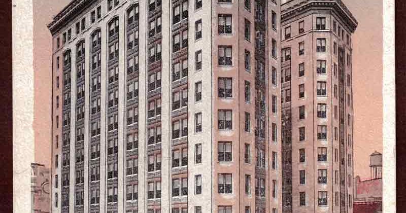 My Baltimore Postcards: B.&O. R.R. Office Building, Baltimore, MD