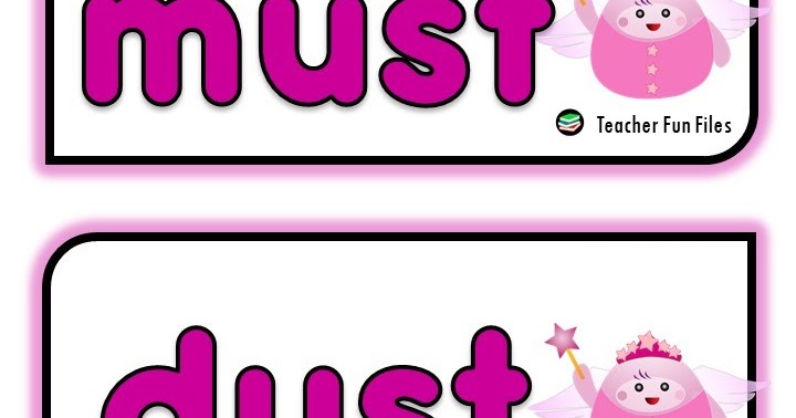 Teacher Fun Files: Word Family -st Ending