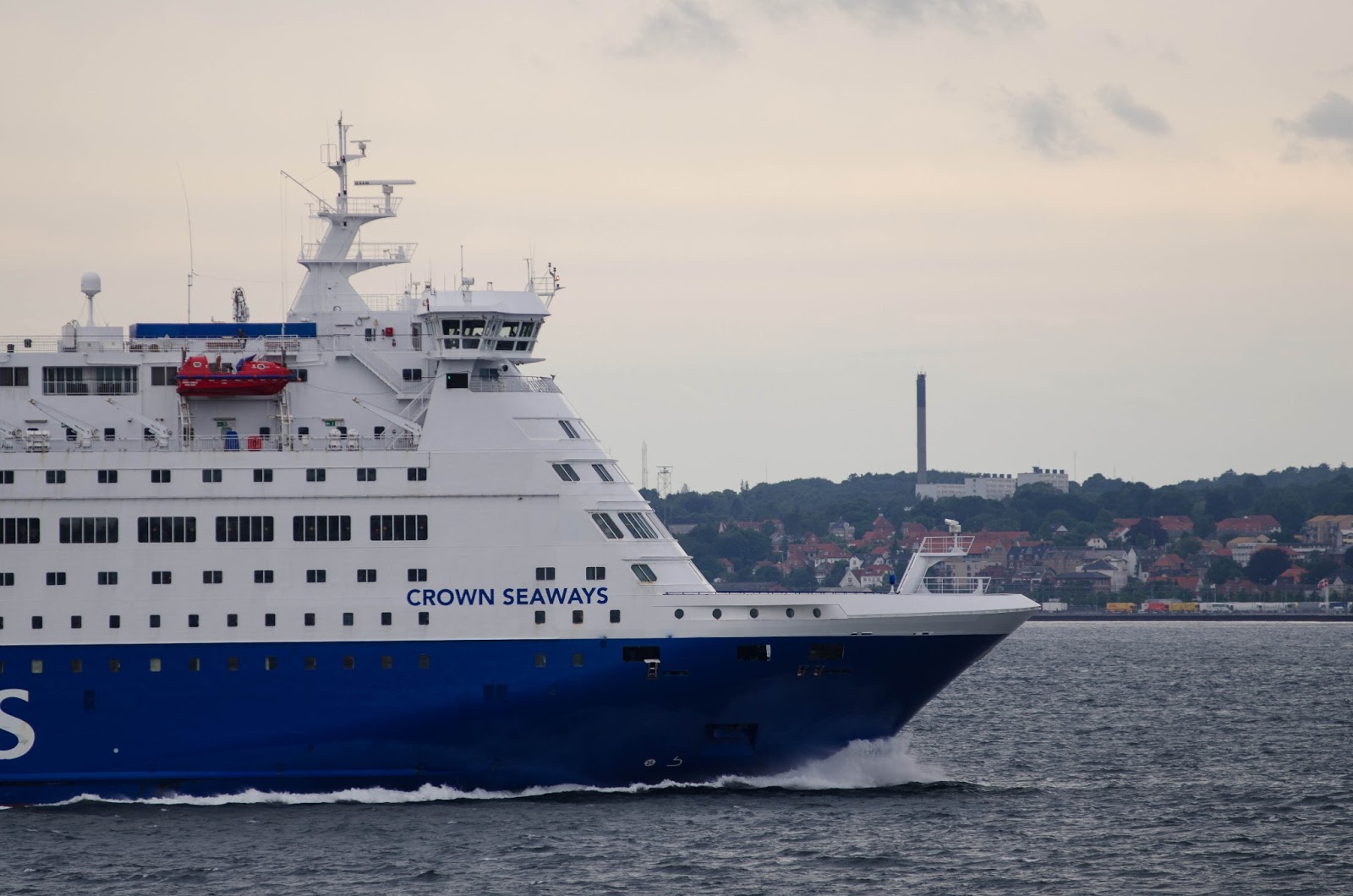 The Things I Enjoy: DFDS cruise ferry Crown Seaways on its way to Oslo