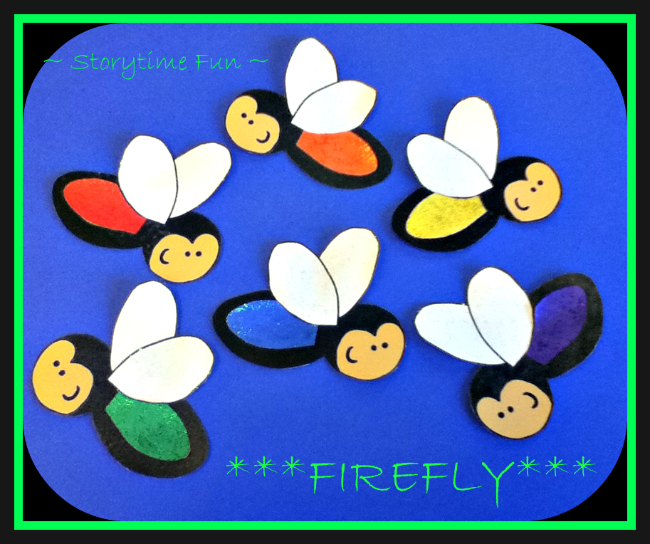 Storytime ABC's: Flannel Friday: Firefly Fun!