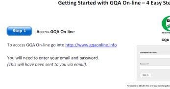 GQA Qualifications: New GQA On-line System– is live!
