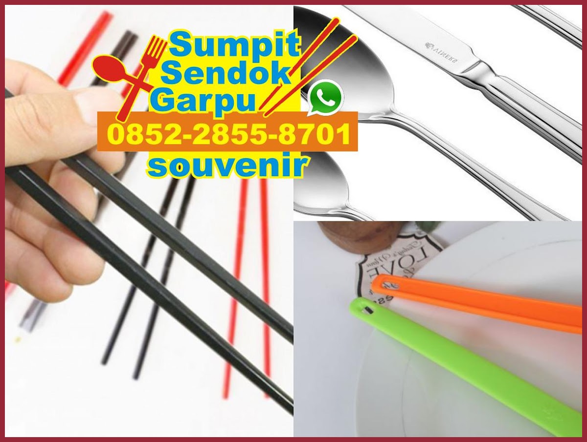 08522855870I [wa] Harga Sumpit Sendok Garpu Murah | produksi sendok ...