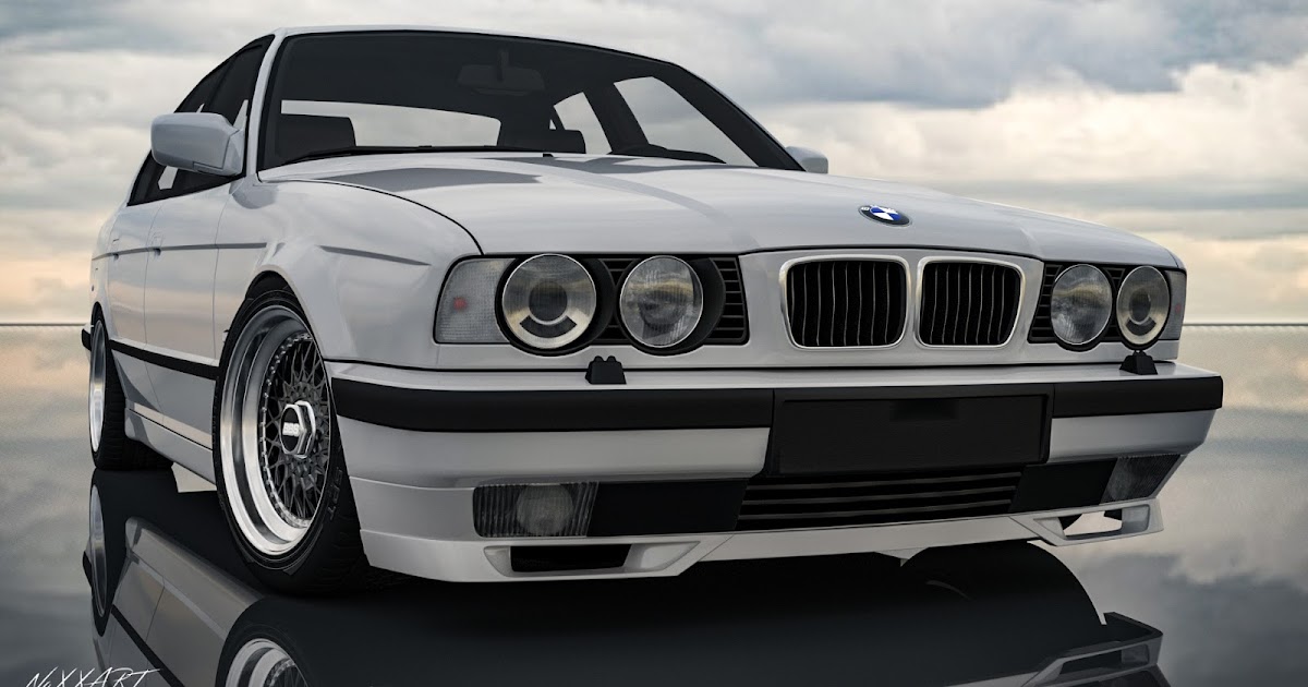 BMW E34 540i V8 Front Bumper Lip - NoXX ART