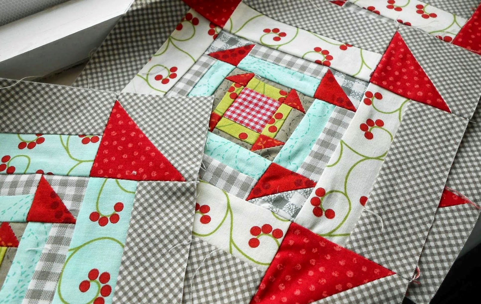 The Patchsmith: 8" Nested Churn Dash Blocks