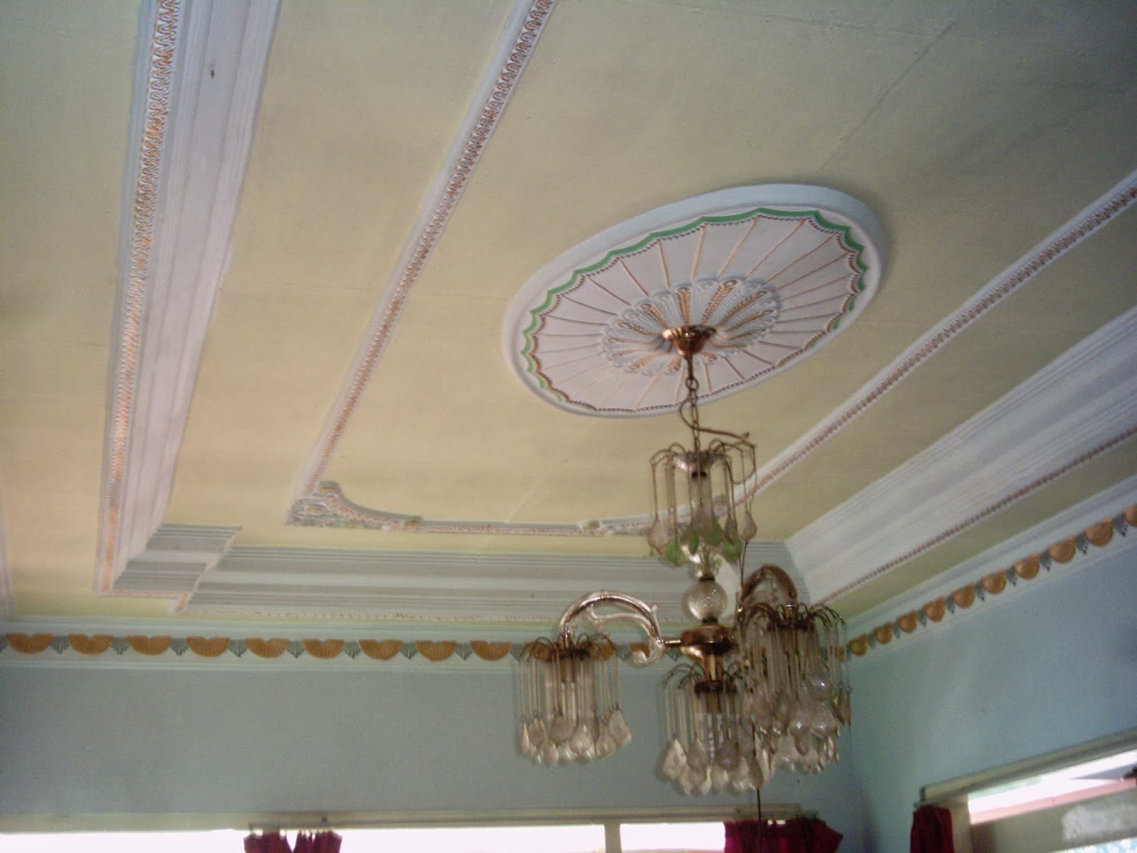 Gypsum Barokah: contoh yg udah di pasang di langit2 rumah