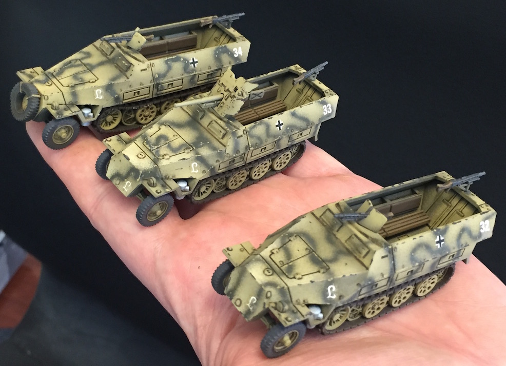 40k Hobby Blog: German Halftracks 1/72 Scale WIP
