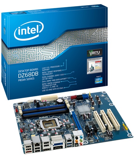 Seputar Hardware: Mainboard Intel DZ68DB Berbasis Chipset Z68 Express ...