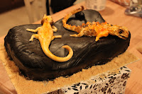 the pax and ash: a cakery: Bearded Dragon Cake and Amazing Buttercream