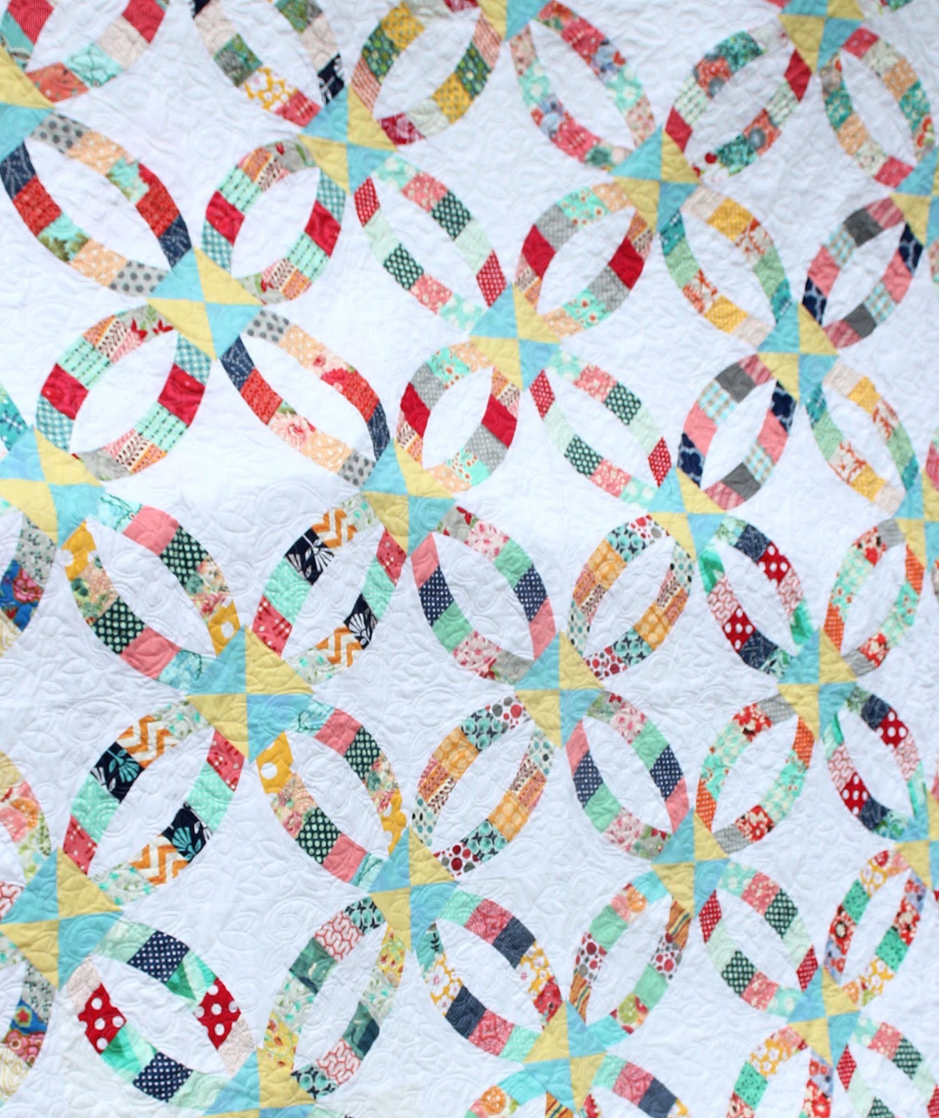 Metro Rings Quilt - A Double Wedding Ring and More | Girls in the ...