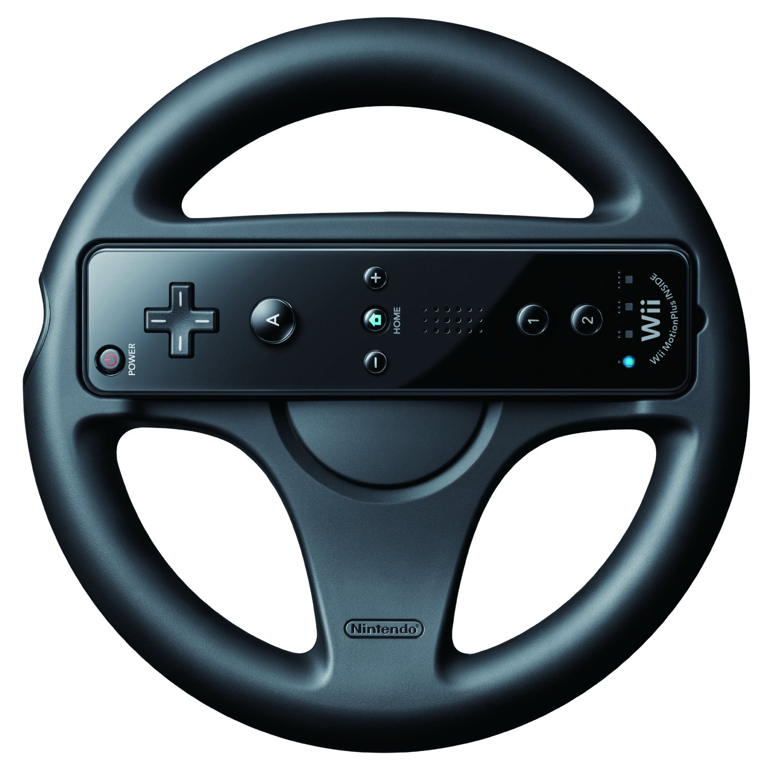 Official Nintendo Wii Wheel - Black