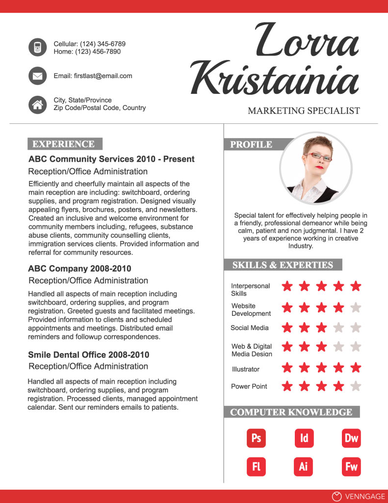 #9 Mẫu CV Siêu Đẹp Khi Phỏng Vấn