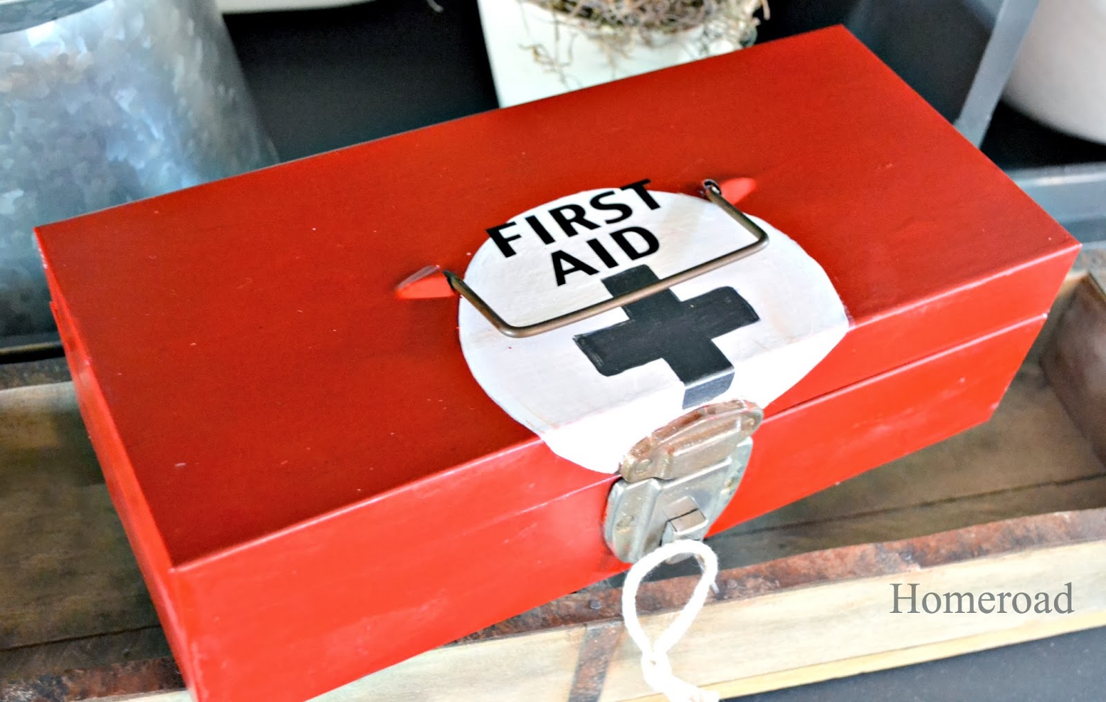 Metal First Aid Box