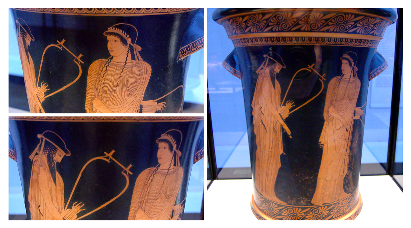 Música y Danza en la Antigüedad : Cordófonos 03. El bárbito