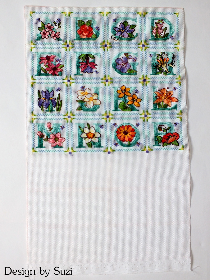 M, N, O, P (Lesley Teare´s ABC Sampler Mystery SAL) - Design by Suzi