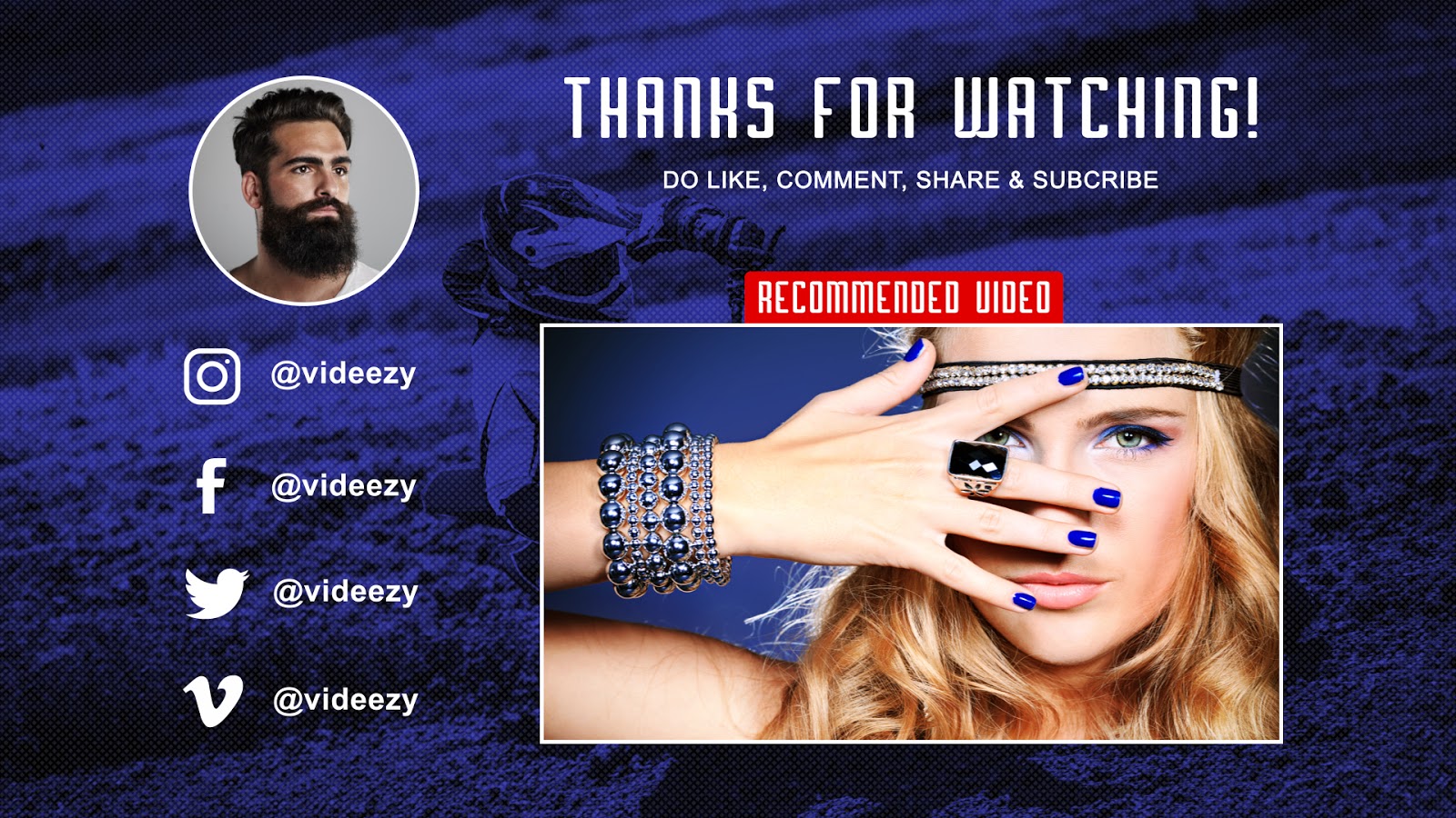 AE FULLPACK Youtube Channel End Screen AE Template - LEGACY VFX