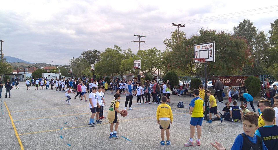 Γέμισε μπάσκετ και παιδιά ο Λευκώνας Σερρών στο τουρνουά MILKO 3X3 της ΕΟΚ-Φωτορεπορτάζ