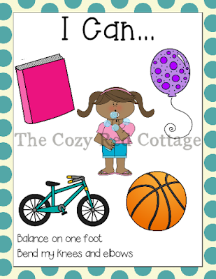 The Cozy Red Cottage: B is for Body Preschool Theme