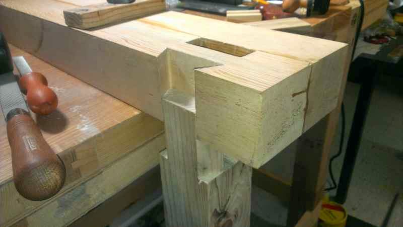 Pragmatic Woodworker: First Roubo Plate 11 Bench Joint
