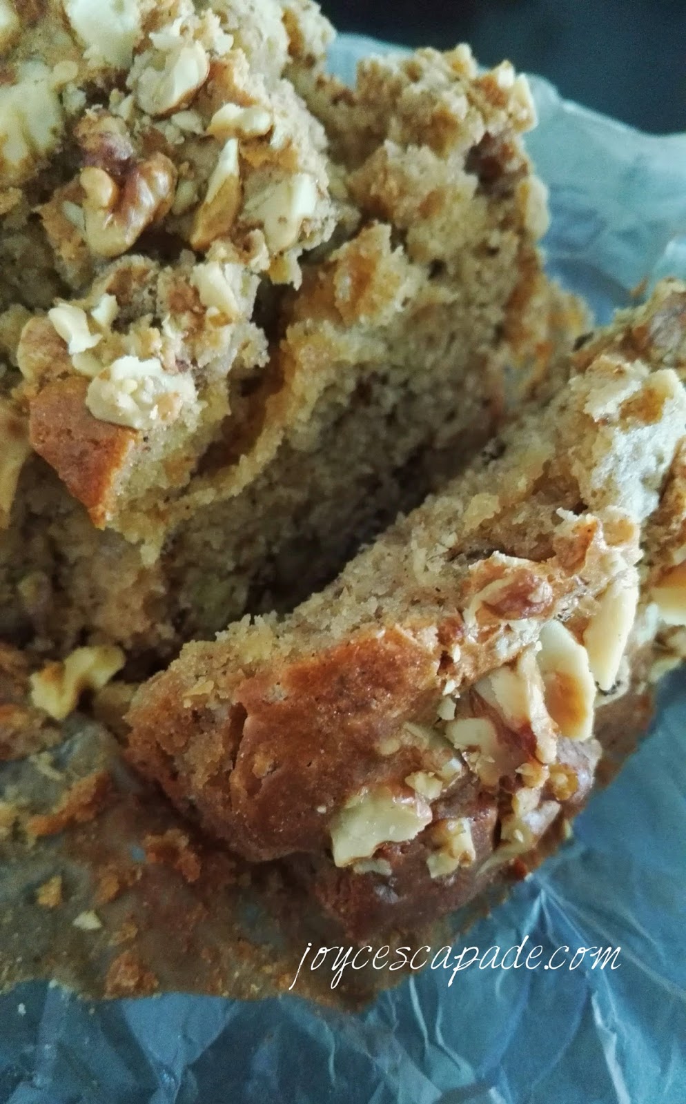 Apple & Walnut Loaf - Joy 'N' Escapade