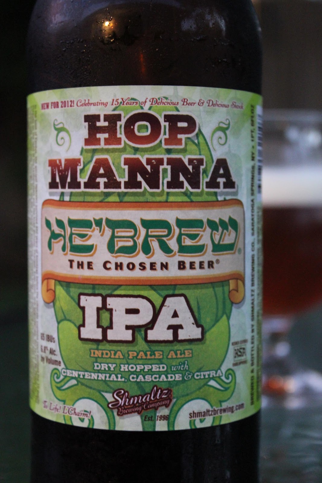 THE BRÜ: The Brü Revü – HeBrew Hop Manna IPA