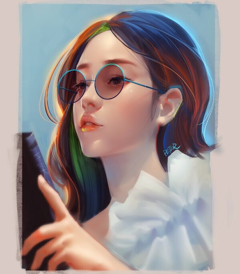 AKIWA ART: Awesome Digital Portraits by Xiao Ji