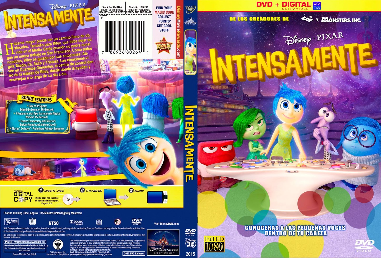 Inside Out Dvd Cover - vrogue.co