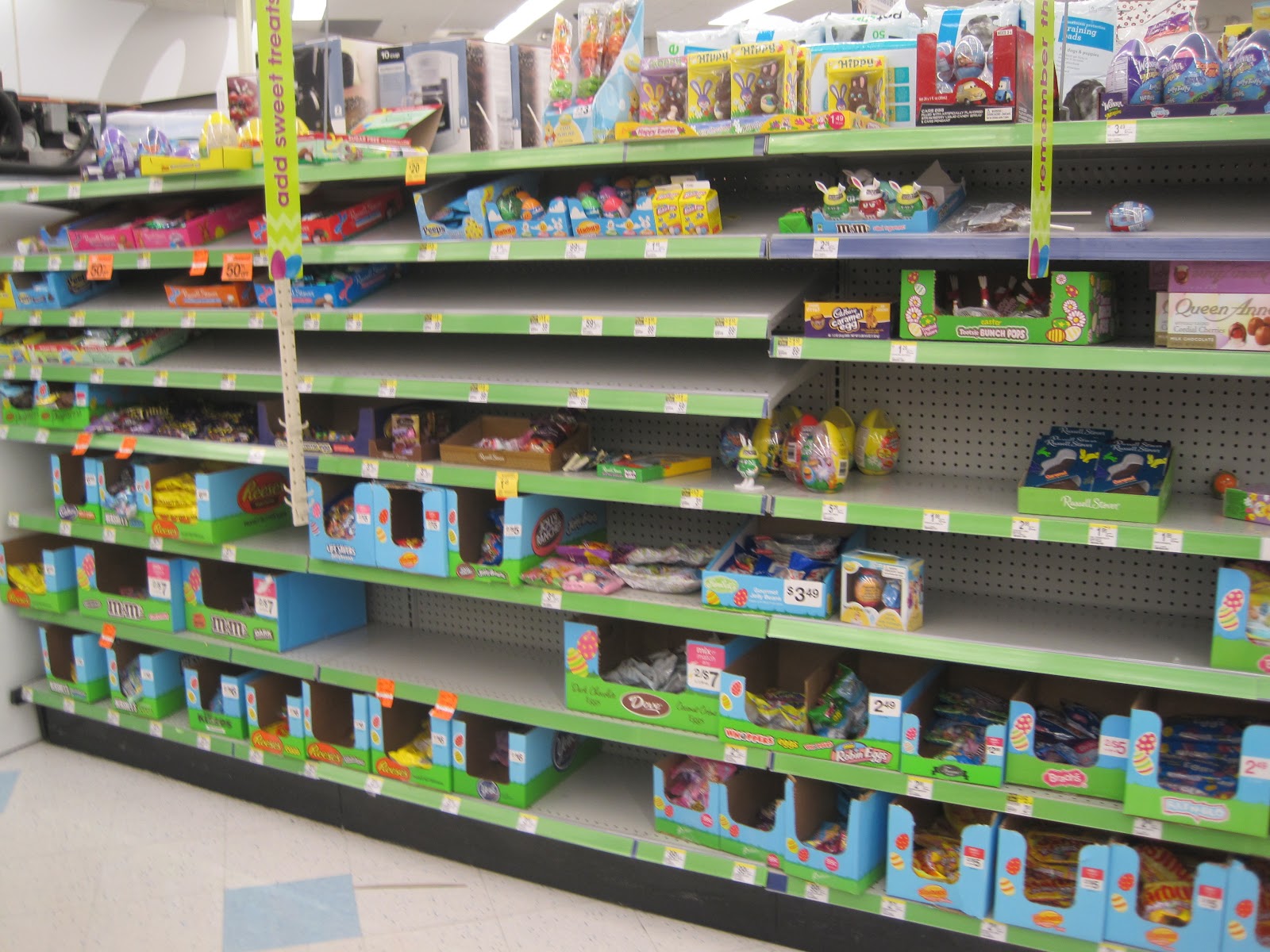 Walking The Candy Aisle: Remains of the Day