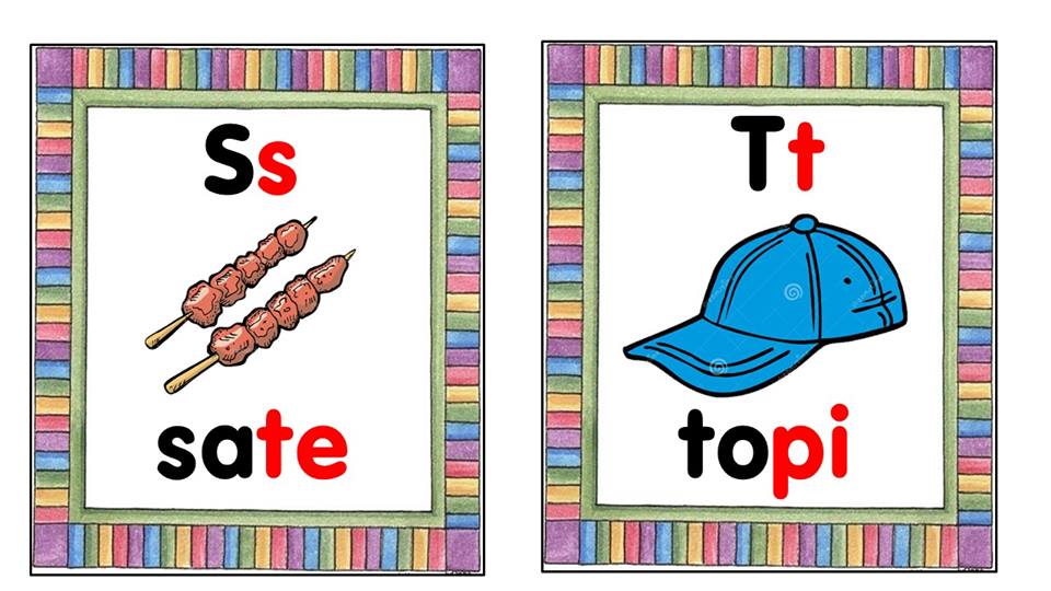 Koleksi Huruf Besar dan Kecil (Berserta Grafik)