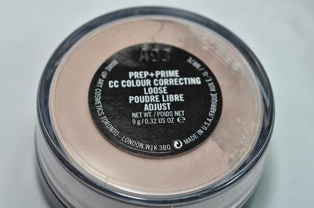 MAC Prep + Prime CC Colour Correcting Loose Powder Swatches, Review ...